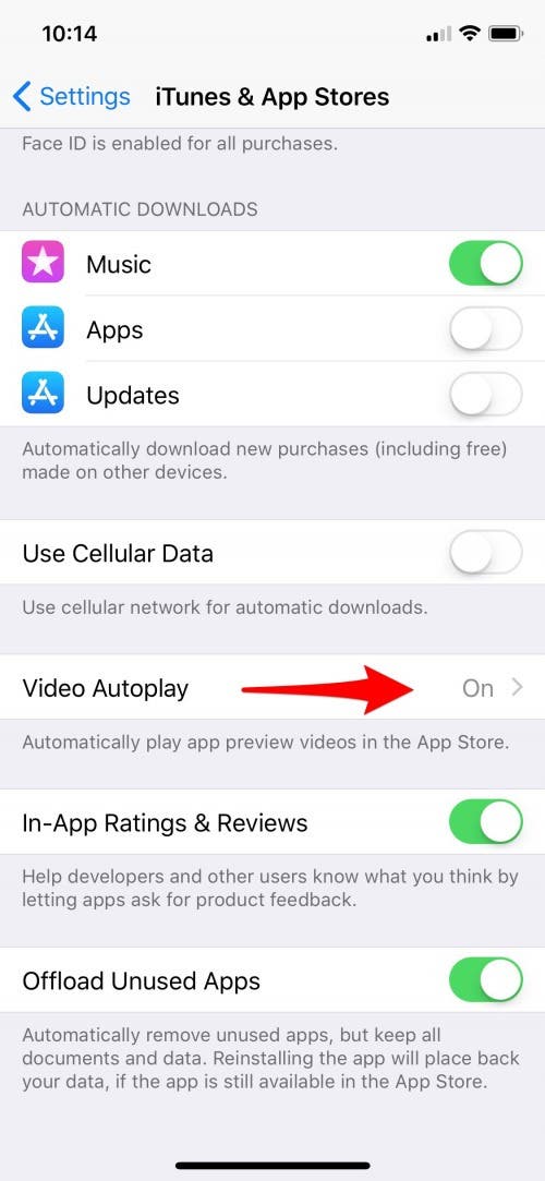 How to Turn Off Video Autoplay in the App Store on iPhone
