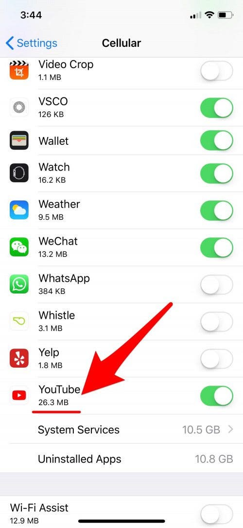 How Much Data Does YouTube Use on iPhone or iPad?