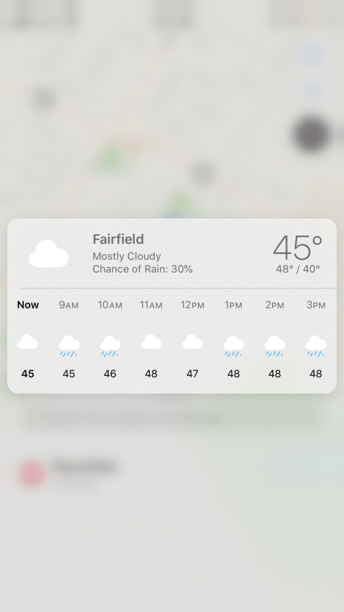 How to Check the Weather Forecast for Your Destination in Maps