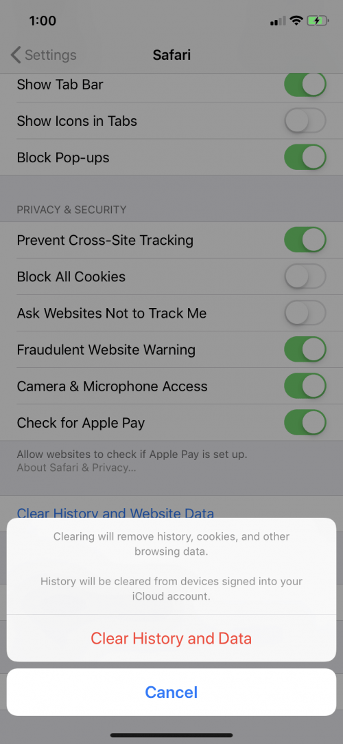 How to Clear Cookies from the Safari App on Your iPhone & iPad