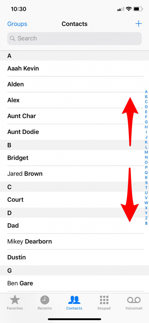 How to Search Contacts on Your iPhone