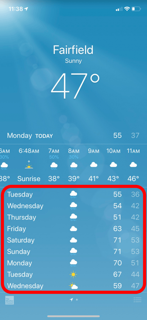 How to Check the Weather Forecast on Your iPhone