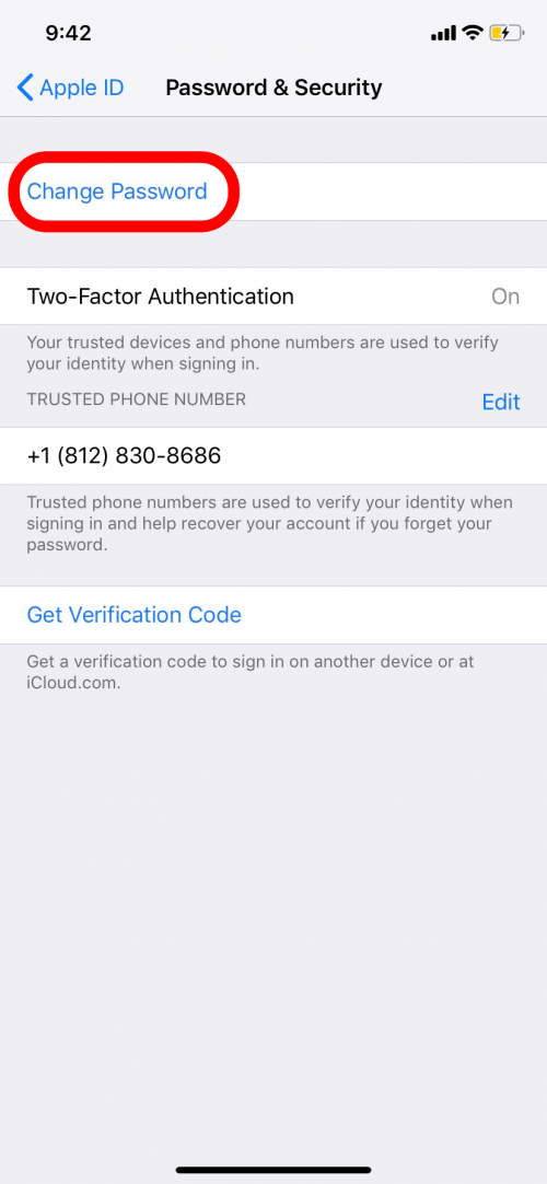 How to Change Your Apple ID Password on iPhone