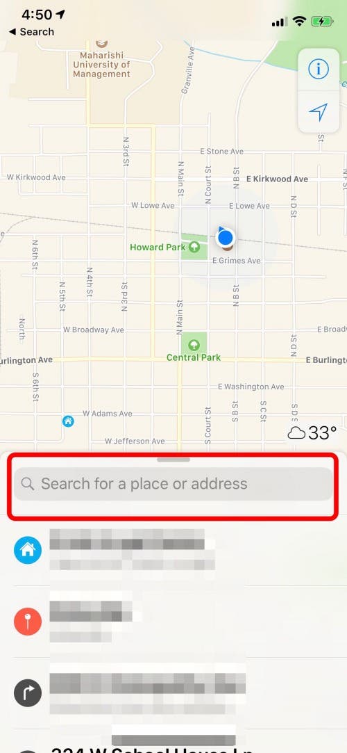 How to Check the Weather Forecast for Your Destination in Maps