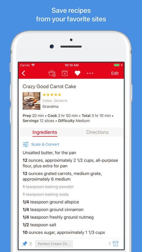 Save Recipes, Create Meal Plans & Build Grocery Lists with Paprika 3