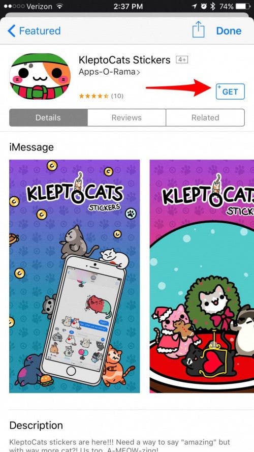 How to Get the Same Stickers That Your Friend Just Sent You in Messages