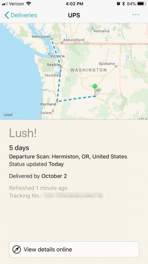 Track All of Your Packages in One Place with the Deliveries App