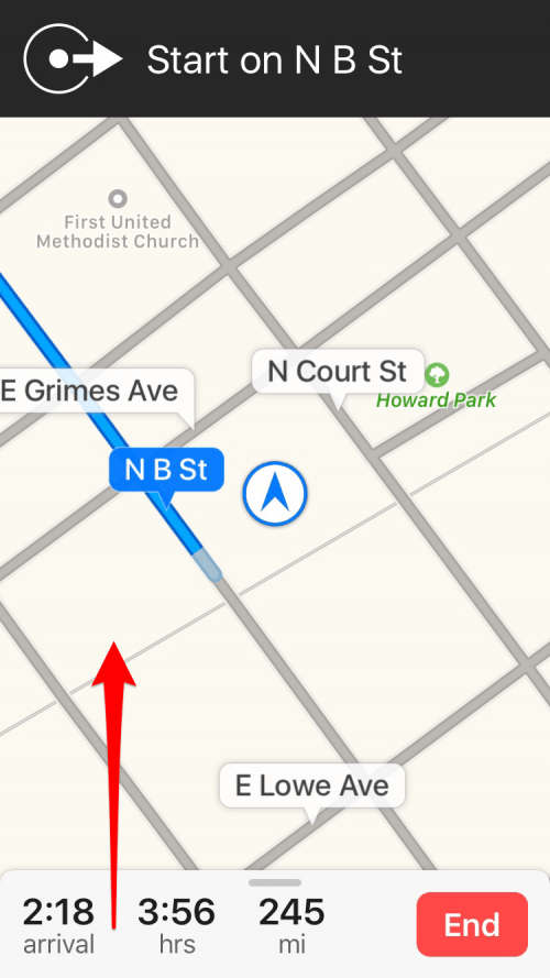 How to Get Directions for a Location That's on Your Way in Apple Maps