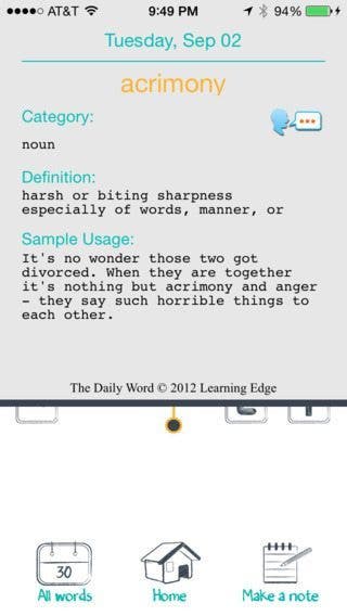 Expand Your Vocabulary with This Word-a-Day App