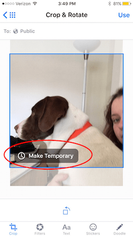 How to Set a Temporary Profile Picture on Facebook
