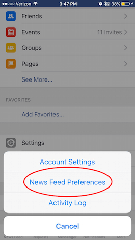 How to Choose Whose Post You See First on Facebook