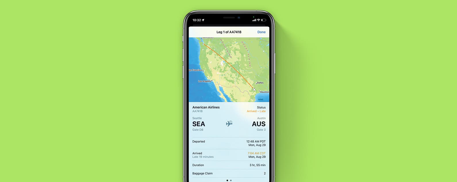 How to Use Live Text to Track Flights with Quick Actions