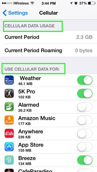 Tip of the Day: How to See Which Apps Use the Most Data | iPhoneLife.com