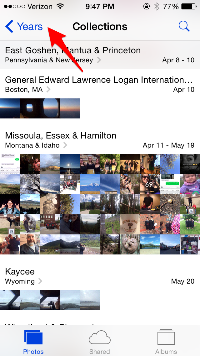 Tip of the Day: How to View Photos by Location | iPhoneLife.com
